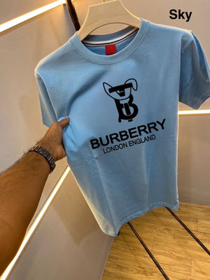 Inspired by Burberry Digital Rubber Print – 240 GSM Premium Heavy T-Sh ...